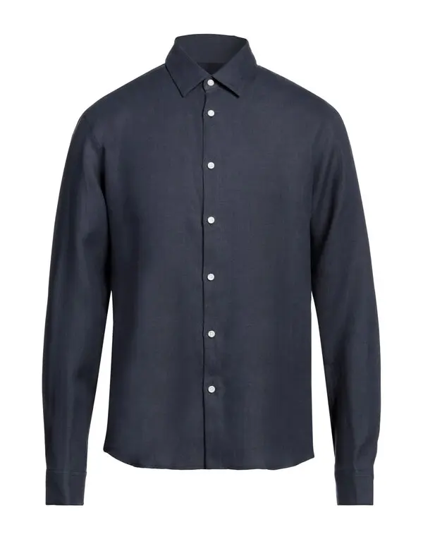 Sandro Shirt Size Hemp - Navy