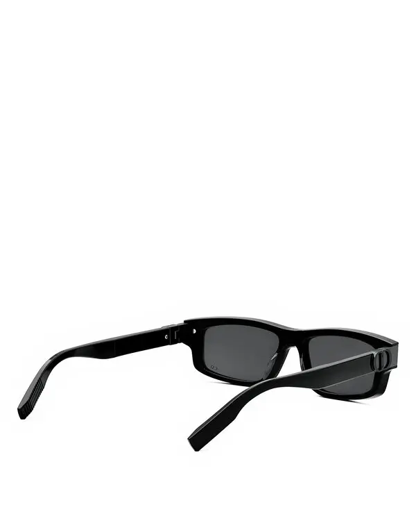 Dior Cd Icon S2i Rectangular Sunglasses - Black/gray Solid