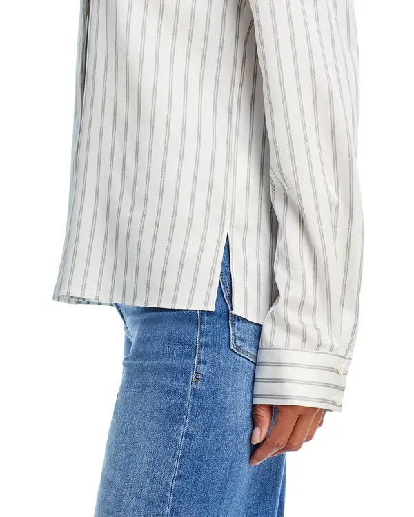 FRAME Slim Striped Pocket Shirt