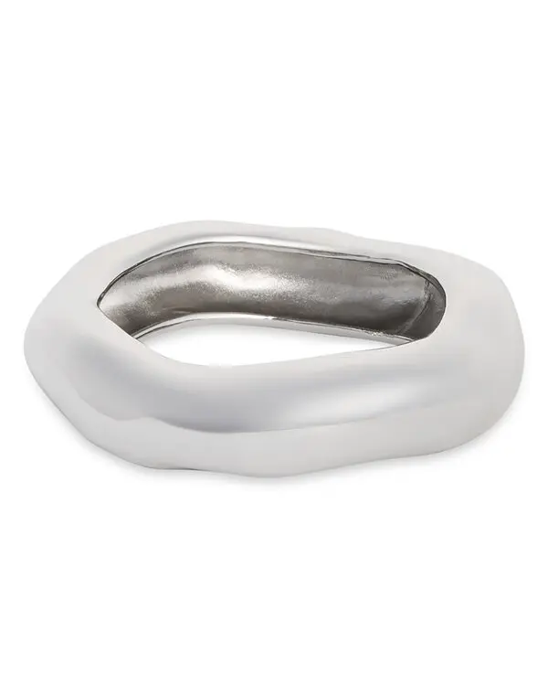 Alexis Bittar Molten Wide Bangle - Silver
