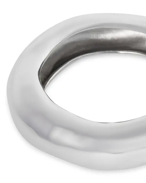 Alexis Bittar Molten Wide Bangle - Silver