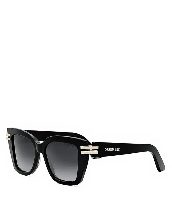 Dior Cdior S1i Square Sunglasses - Black/gray Gradient