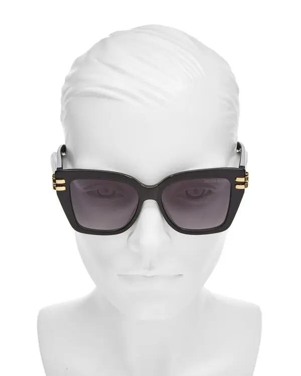 Dior Cdior S1i Square Sunglasses - Black/gray Gradient