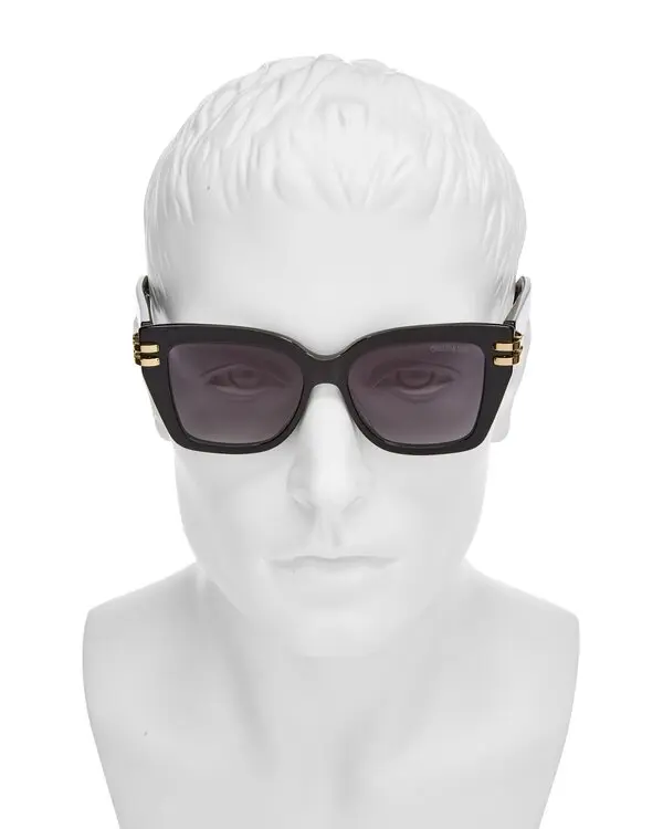 Dior Cdior S1i Square Sunglasses - Black/gray Gradient