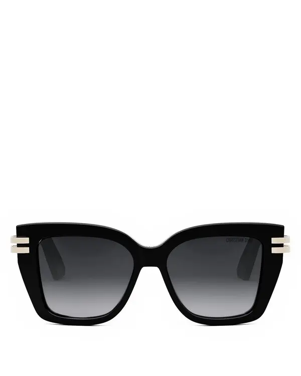 Dior Cdior S1i Square Sunglasses - Black/gray Gradient