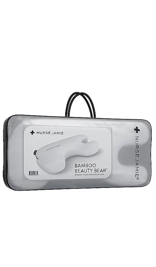NURSE JAMIE Beauty Bear Memory Foam Pillow - Bamboo White