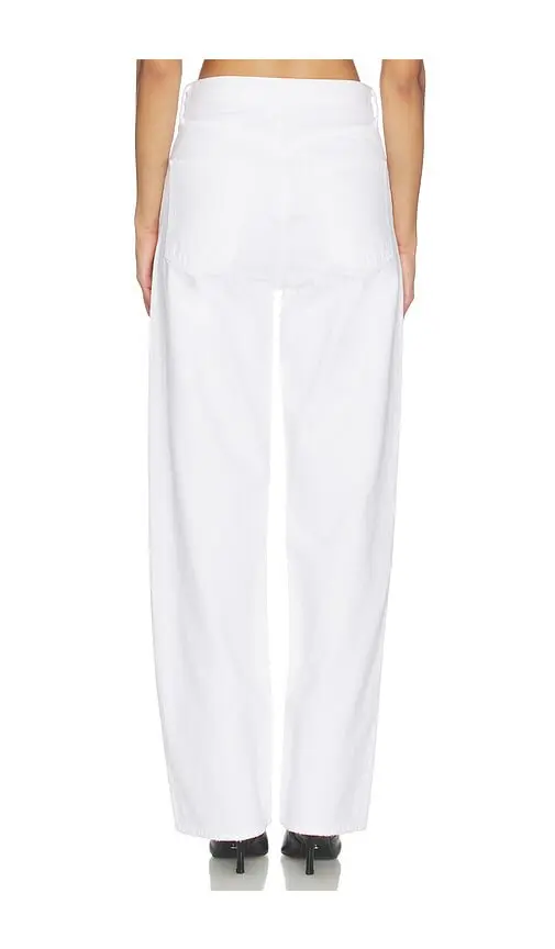 AGOLDE Ren High Rise Wide Leg - Marshmallow