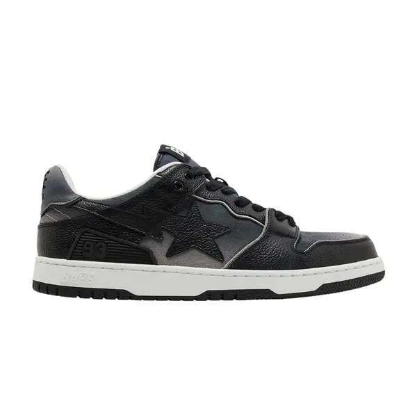 A BATHING APE Sk8 Sta #4 Sneakers - Black