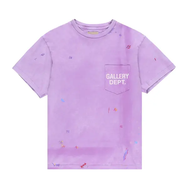 GALLERY DEPT. Vintage Logo Painted Tee - Purple