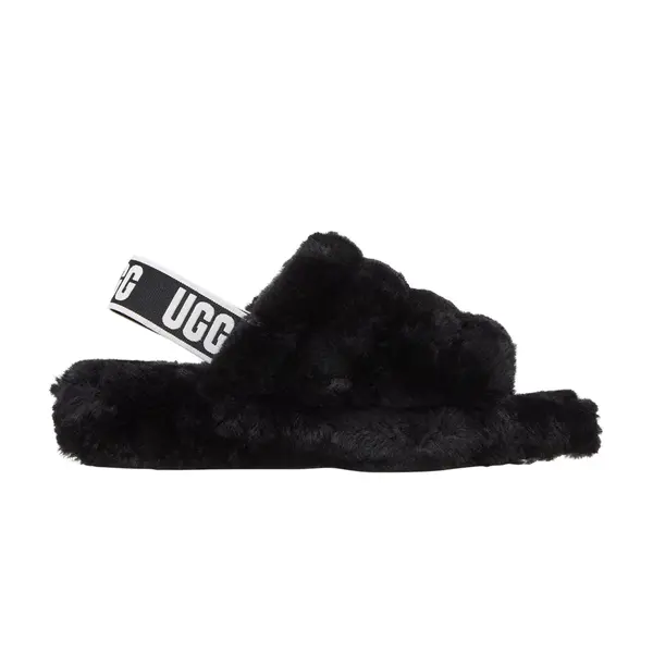 UGG Fluff Yeah Slide - Black