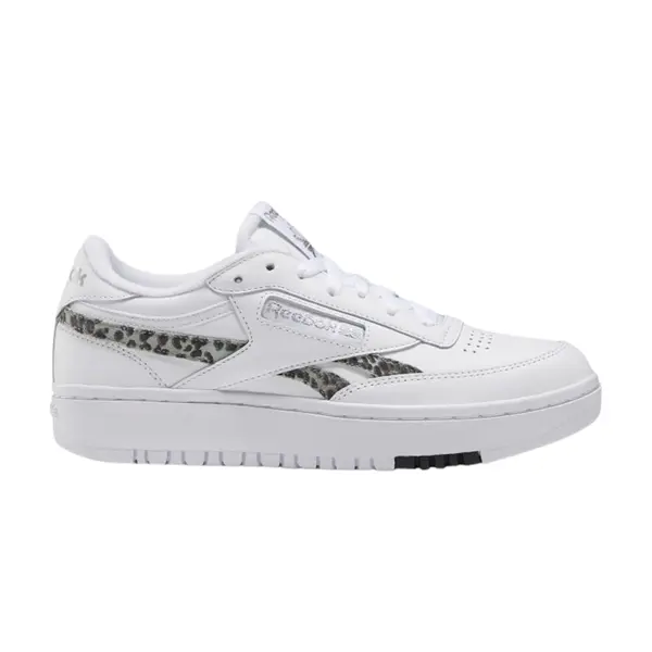 REEBOK Club C Double 'cheetah Print' Sneakers - White