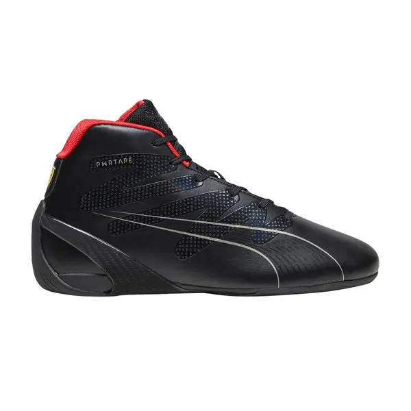 PUMA Scuderia Ferrari X Carbon Cat Mid Sneakers - Black
