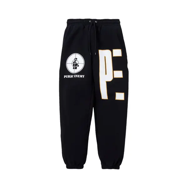 NEIGHBORHOOD X Public Enemy Sweatpants - Black