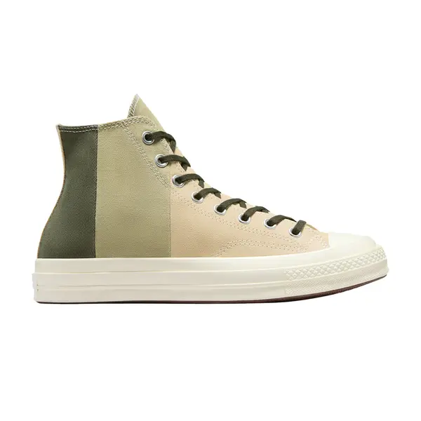 CONVERSE Chuck 70 High Patchwork Suede Sneakers