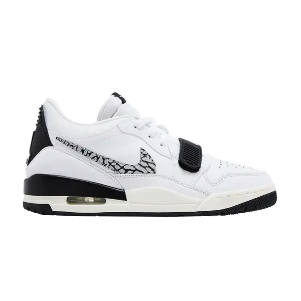 JORDAN Legacy 312 Low Elephant Swoosh - White