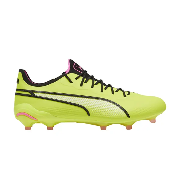 PUMA King Ultimate Fg Ag Soccer Cleats - Yellow