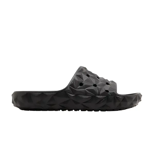 CROCS Classic Geometric Slides - Black