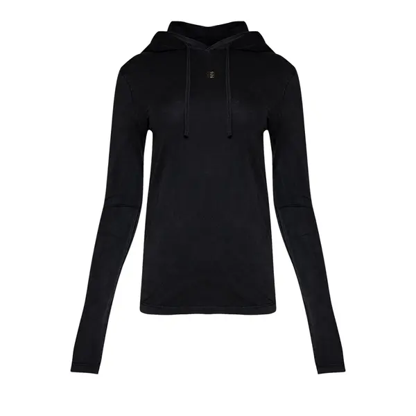 Givenchy Fitted Hoodie - Black