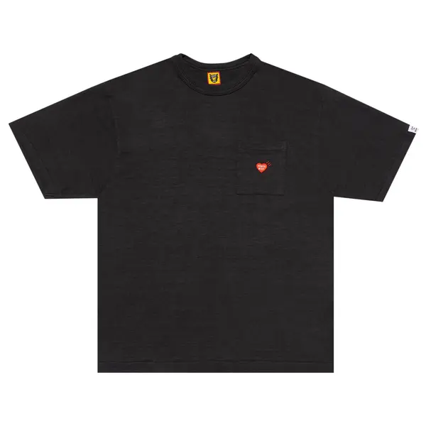 HUMAN MADE HEART BADGE T-SHIRT BLACK HUMAN MADE Heart Badge T-Shirt HM27CS042 Black M size Old