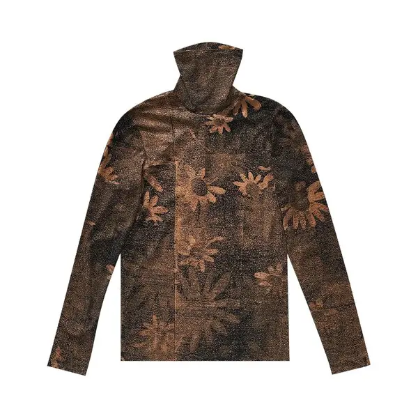 MAISON MARGIELA Printed Long-sleeve Top