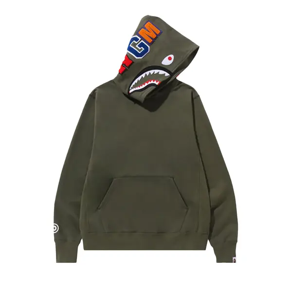 A BATHING APE Hooded Pullover - Green