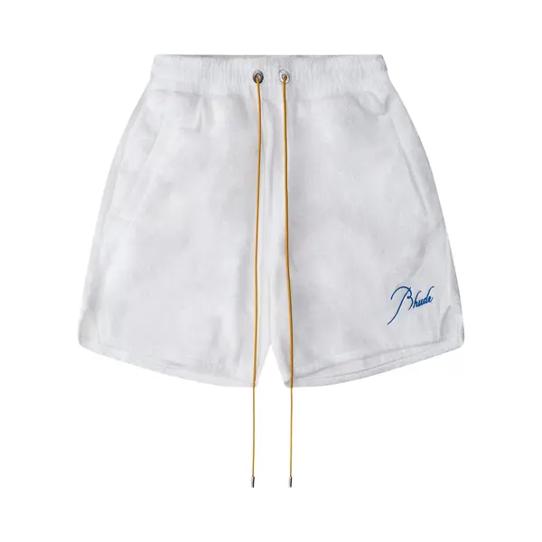 Rhude Towel Short - White