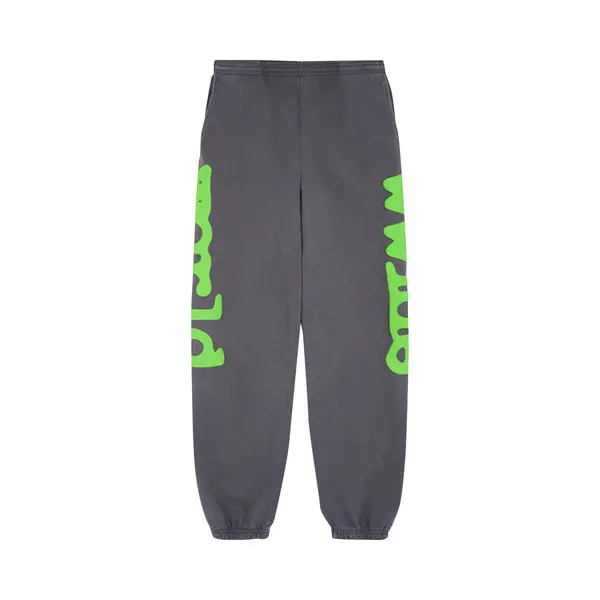SP5DER Beluga Sweatpants 'slate /green - Grey