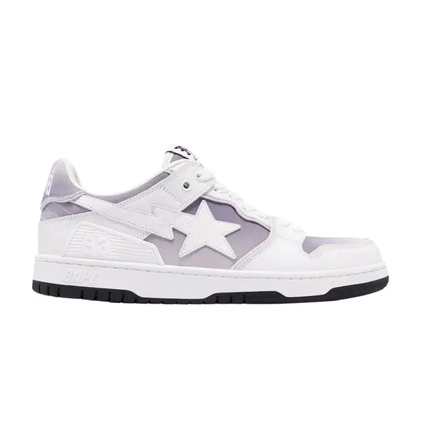 A BATHING APE Sk8 Sta #4 Sneakers - White