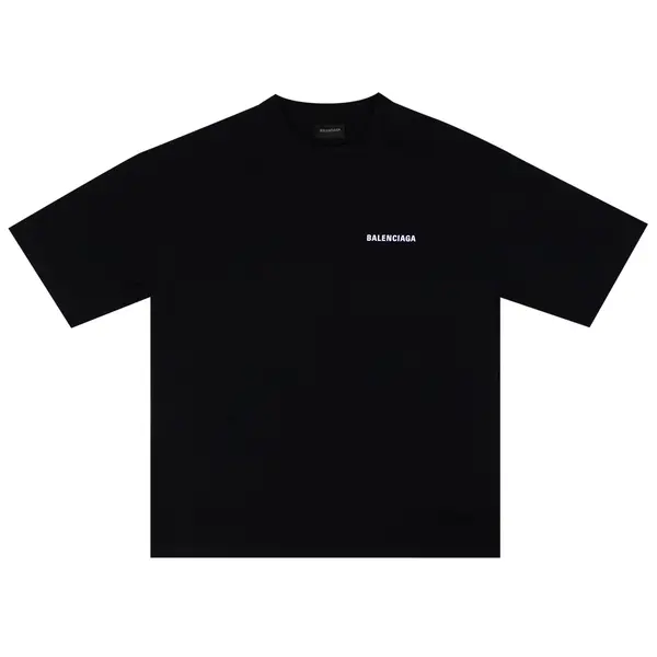 Balenciaga Logo T-shirt - Black