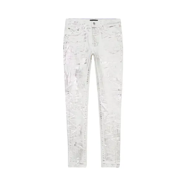 PURPLE BRAND Foiled Finish Skinny Jeans