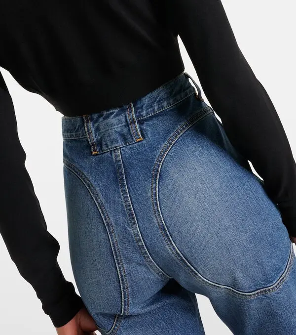Alaïa High-rise Slim Jeans