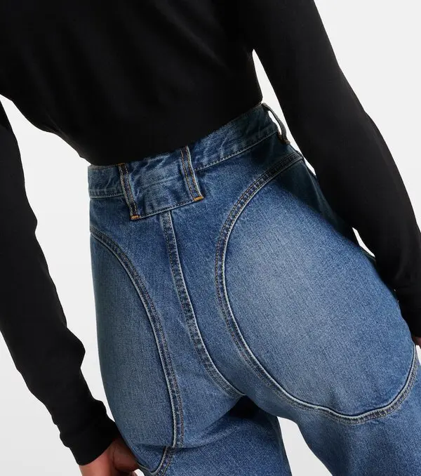 Alaïa High-rise Slim Jeans