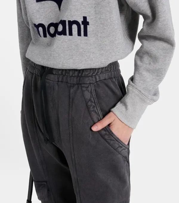 MARANT ETOILE Peorana Cotton Cargo Pants