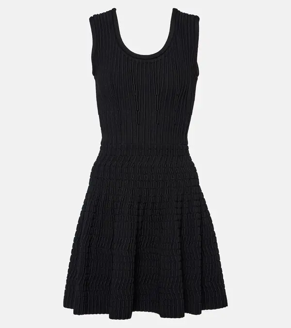 Alaïa Pointelle Minidress