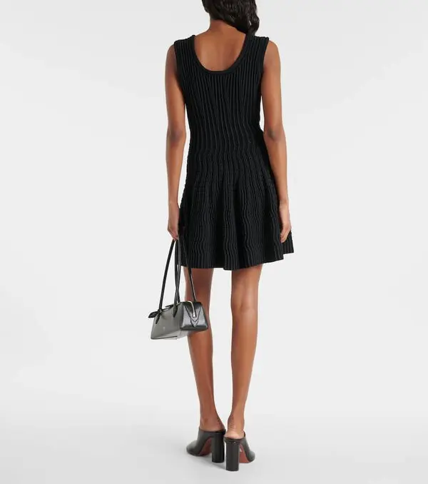 Alaïa Pointelle Minidress