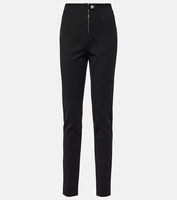 Alaïa High-rise Gabardine Leggings