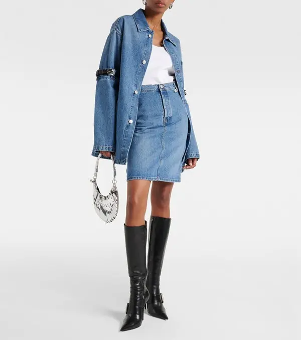 Coperni Denim Pencil Skirt