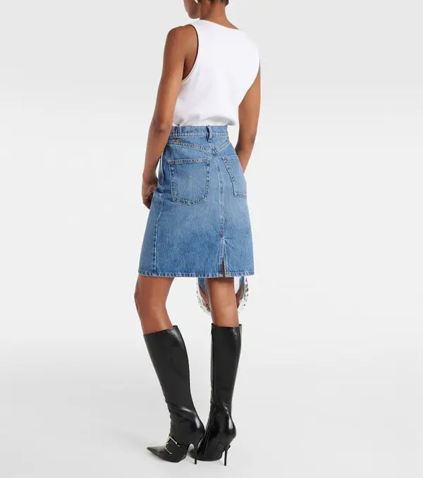 Coperni Denim Pencil Skirt