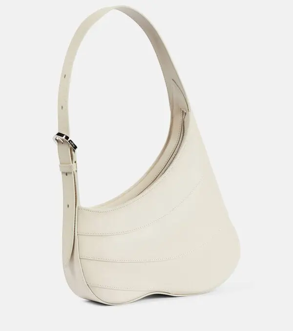 Alaïa Leather Shoulder Bag - White