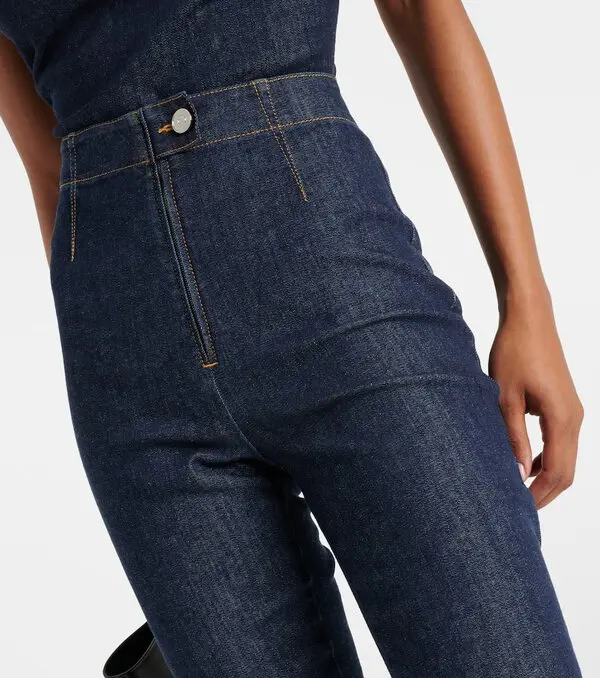 Alaïa High-rise Skinny Jeans