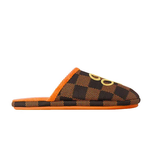 LOUIS VUITTON Palace Slipper Damier Pop - Orange