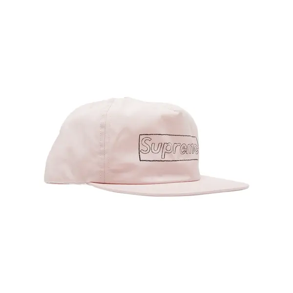 Supreme X Kaws Chalk Logo 5-panel - Pink
