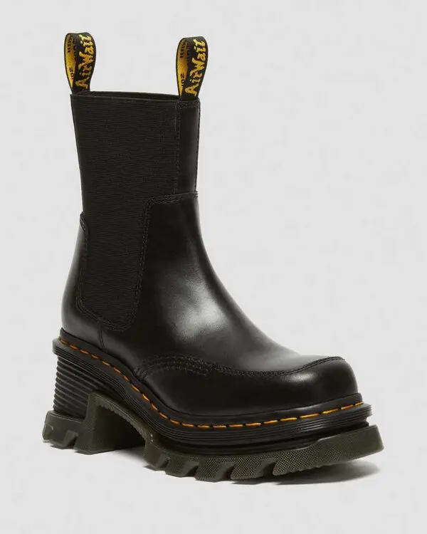 Dr. Martens Corran Chelsea Leather Heeled Boots