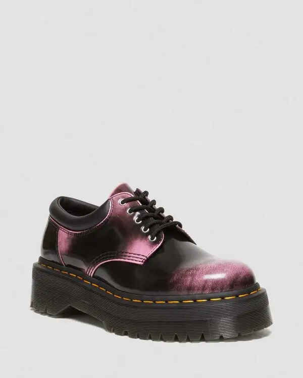 Pink Doc Marten Black Shoes Quad Max Dr Martens Quad Retro Jadon