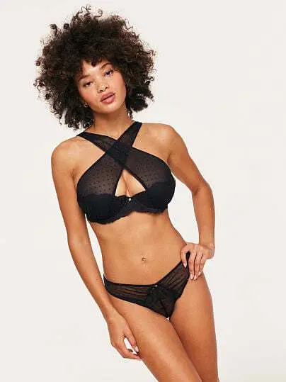 Victoria's Secret Adore Me Tibby Unlined Bra - Black