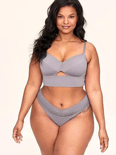 Victoria's Secret Adore Me Fatima Bikini Panty - Grey