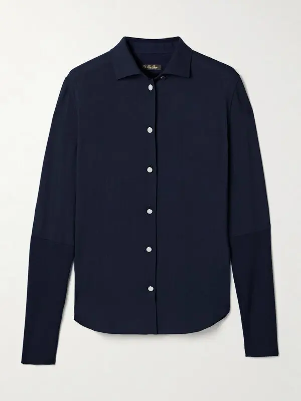 Loro Piana Leela Wool Shirt