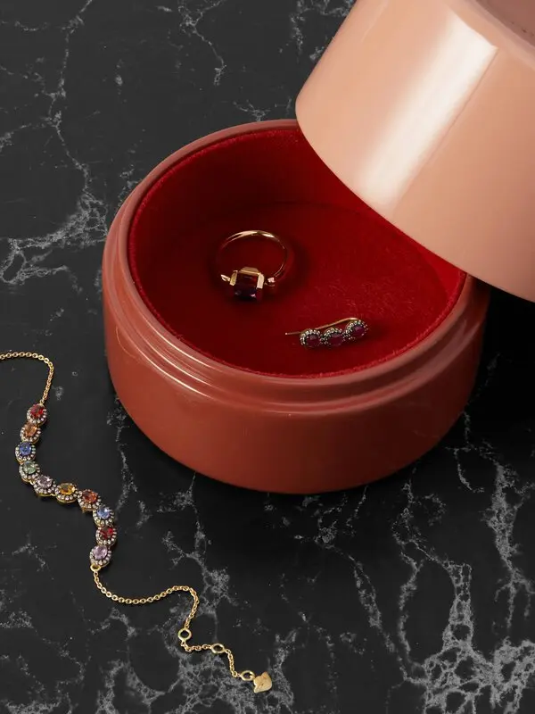 TROVE Sidekick Lacquered Wood Jewelry Box