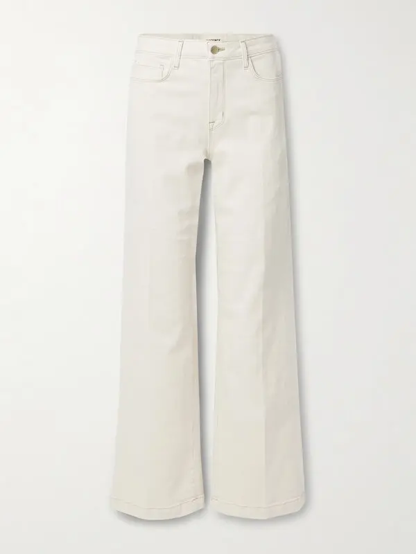 L'Agence Scottie High-rise Wide-leg Jeans