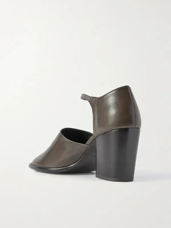 LEMAIRE Leather Sandals - Brown